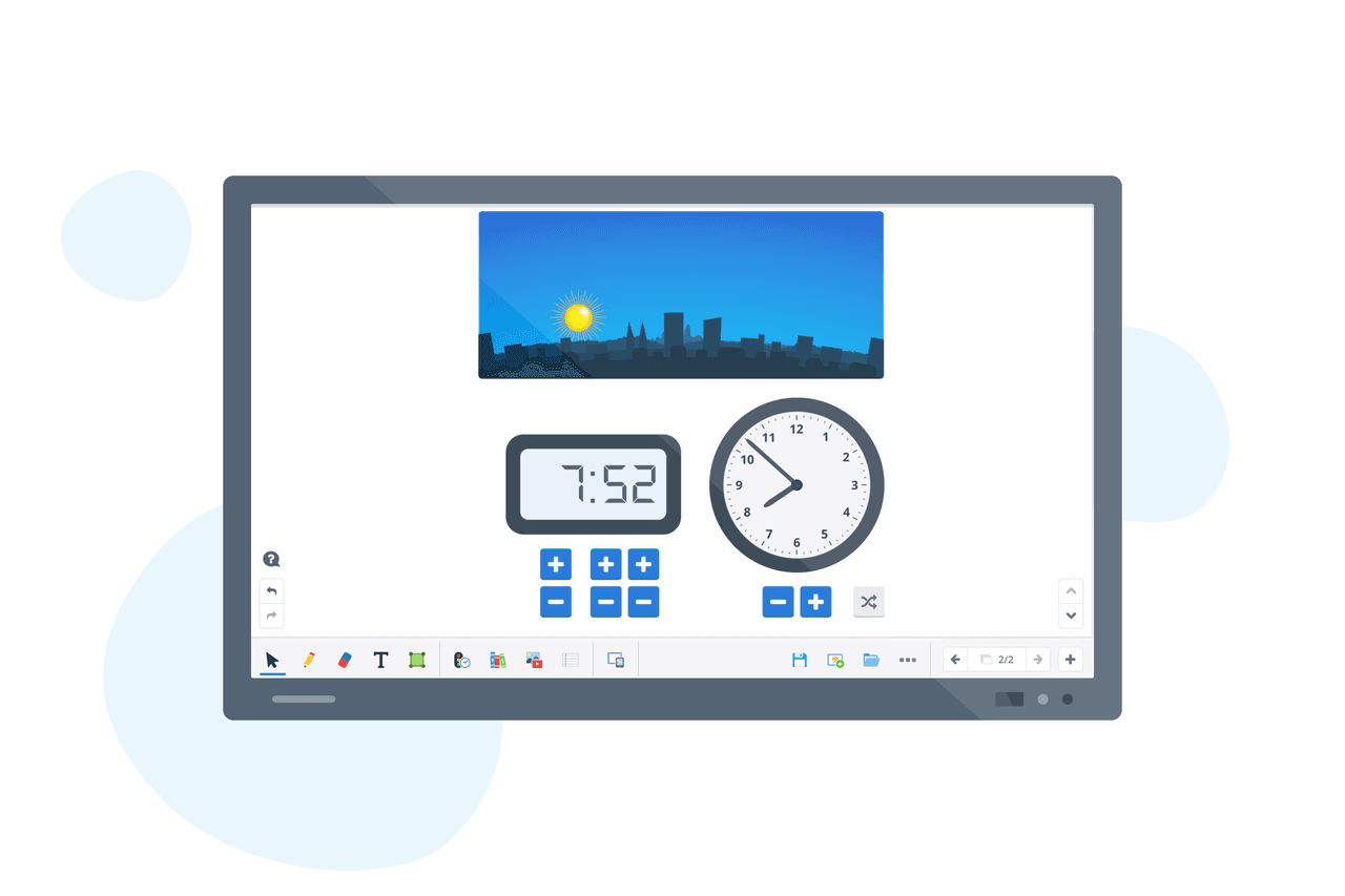 Teaching Clocks | Gynzy