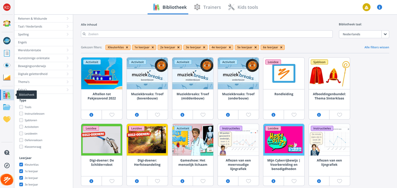 Ontdek onze bibliotheek