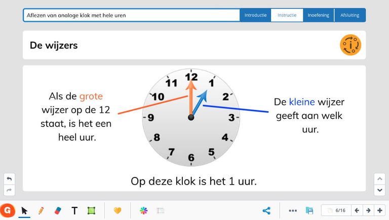 Leren klokkijken in je klas